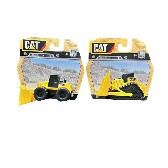 toy state | Toys | New Cat Mini Machines Bulldozer Wheel Loader | Poshmark